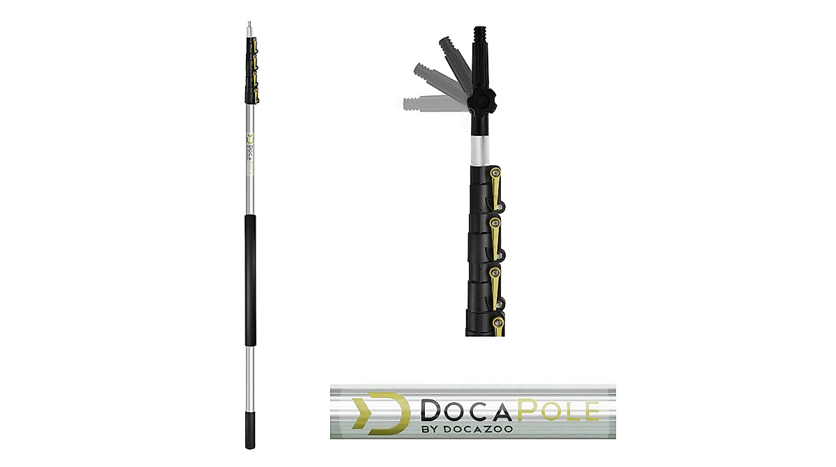 DOCAZOO DocaPole 7-30ft Extension Pole for Easy Retrieval