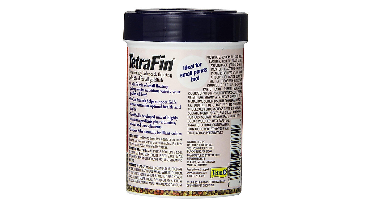 Floating Pellets for Goldfish by Tetra | Balanced Fish Food