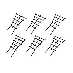 Nuojie Gardening Irrigation Dripper 5Pcs Plastic Frame Pergola Flower Stand Pergola Flower Stand, Climbing Frame Garden Greenhouse Greenhouse Crop Tools (Color : 15mm)