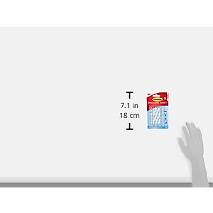 Command 17026CLR-ES Decorating Clips, Clear, 20-Clips