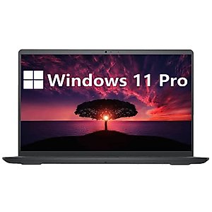 Dell Inspiron 3000 Business Laptop, 15.6 HD Display, Intel Pentium Silver N5030 Processor, Windows 11 Pro, 16GB RAM, 512GB SSD, WiFi, HDMI, Webcam, Bluetooth, SD-Card Slot, Carbon Black (Renewed)