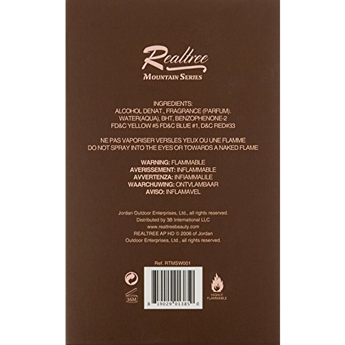 Realtree Mountain Series For Her Eau de Parfum Spray 3.4 Fluid Ounce