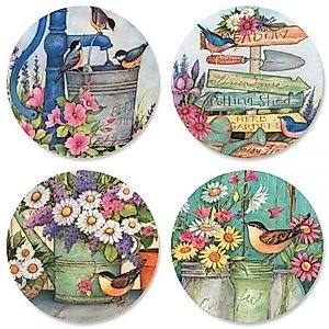 Garden Signs Every Day Envelope Seals - Set of 144 1-1/2" Diameter Self-Adhesive, Flat-Sheet Every Day Sticker Seals