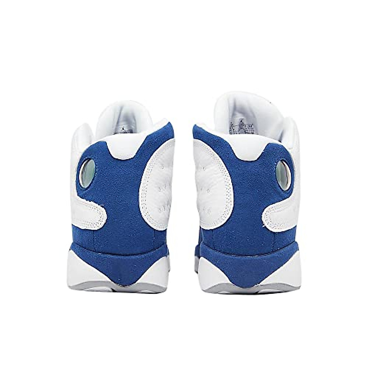 Jordan Boy's Air Jordan 13 Retro (Big Kid) White/Fire Red/French Blue/Light Steel Grey 6.5 Big Kid M