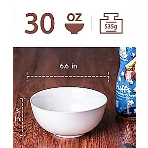 DELLING 30oz Soup/Ceral Bowls Set of 6-12/14/16in Serving Platter Set of 3