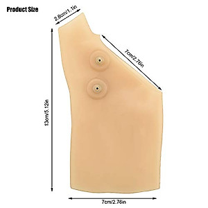 Thumb Wrist Support Brace (2 Pcs),Elastic Gel Arthritis Fingerless Glove for Pain Relief, Waterproof Wrist Compression Sleeve Splint for Sprained, Tendonitis, Carpal Tunnel, Hand Joint Pain, Arthritis