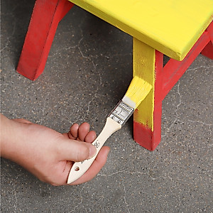 Bates- Chip Paint Brushes, 18 Pack, 1", 2", 3", Synthetic Bristles Painting Brushes, Paint Brushes Set, Chip Brush, Painting Brush, Wood Stain Brush Set, Chip Paint Brushes for Paint, Chip Brushes