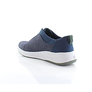 BZees Women's Take It Easy Sneaker, Navy Blazer Shimmer, 8