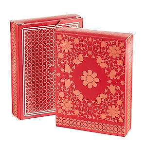 Rummy Card Game Kit - Classic Family Melding Game for 2-6 Players - Two Plastic-Coated Poker-Size, Standard Index Decks of 54 Cards + 25 Tear-Away Score Pads + Full Instructions for Gin Rummy