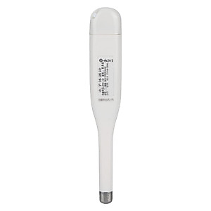 Veterinary Electronic Thermometer LCD Digital Animal Thermometer for Cattle Sheep Horses Pigogs Use,Garden Ding Poultry Ding Plies