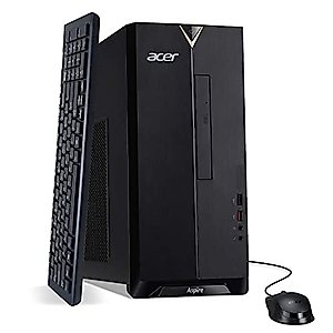 Acer Aspire TC-1660-UR17 Desktop | 10th Gen Intel Core i5-10400 6-Core Processor | 12GB 2666MHz DDR4 | 512GB NVMe M.2 SSD | 8X DVD | Intel Wireless Wi-Fi 6 | Windows 10 Professional