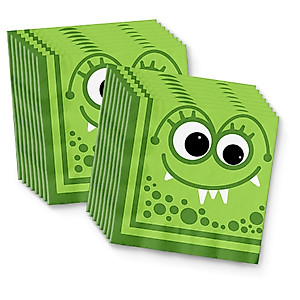 Mighty Monster Birthday Party Supplies Set Plates Napkins Cups Tableware Kit for 16