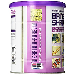 Hikari Bio-Pure Freeze Dried Brine Shrimp for Pets, 1.76-Ounce