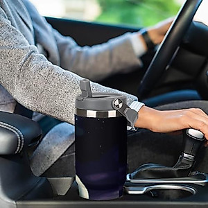 SYJTGDE Large Capacity Car Cup Polar Bears Northern Lights Fashionable Upgrade Car Cup Advanced And Beautiful Travel Cup