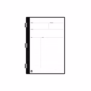 Rocketbook Pro Meeting Notes Page Pack | Scannable Pro Pages for Note Taking - Write, Scan, Erase, Reuse | 20 Sheets | Executive Size: 6 in x 8.8 in