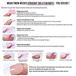 BTArtbox Soft Gel Press on Nails Almond Chrome Glue On Fake Nails, Light Weight & Fit Perfectly, Medium Natural, Nude, 15 Sizes - 30 Nail Kit, Glazed Donut