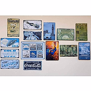 Chart Meat Cuts Diagram Poster Retro Painting Tin Sign for Street Garage Family Restaurant Cafe Bar People Cave Farm Wall Decoration Crafts Metal Tin Sign 8x12inch