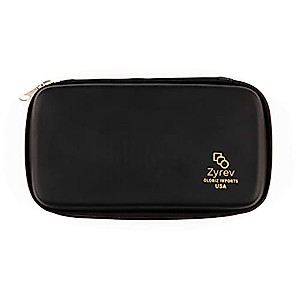 Zyrev Otoscope Ophthalmoscope Duplex Set - Multi-Function Otoscope/Opthalmoscope for Ear & Eye Examination - Includes Portable Tortoise Shell Case (Black)