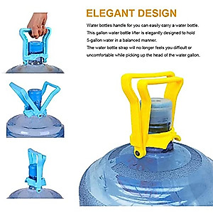 5 Gallon Thicker Water Bottle Handle, Multi-functional Bucket Elevator, Water Bottle Lift, Spring Water Bucket Handle, Household Labor-Saving hand-carrying Device Suitable for
