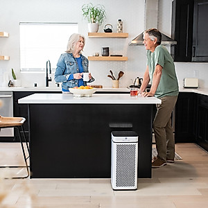 Medify MA-40 Air Purifier with True HEPA H13 Filter | 1,793 ft² Coverage in 1hr for Smoke, Wildfires, Odors, Pollen, Pets | Quiet 99.9% Removal to 0.1 Microns | White, 2-Pack