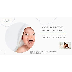 P-Shield Towlie. Baby Pee Shield Protector. Pee Pee Cone. Pee Protector. Burp Cloth. Nursing Drape. Perfect Baby Shower Gift