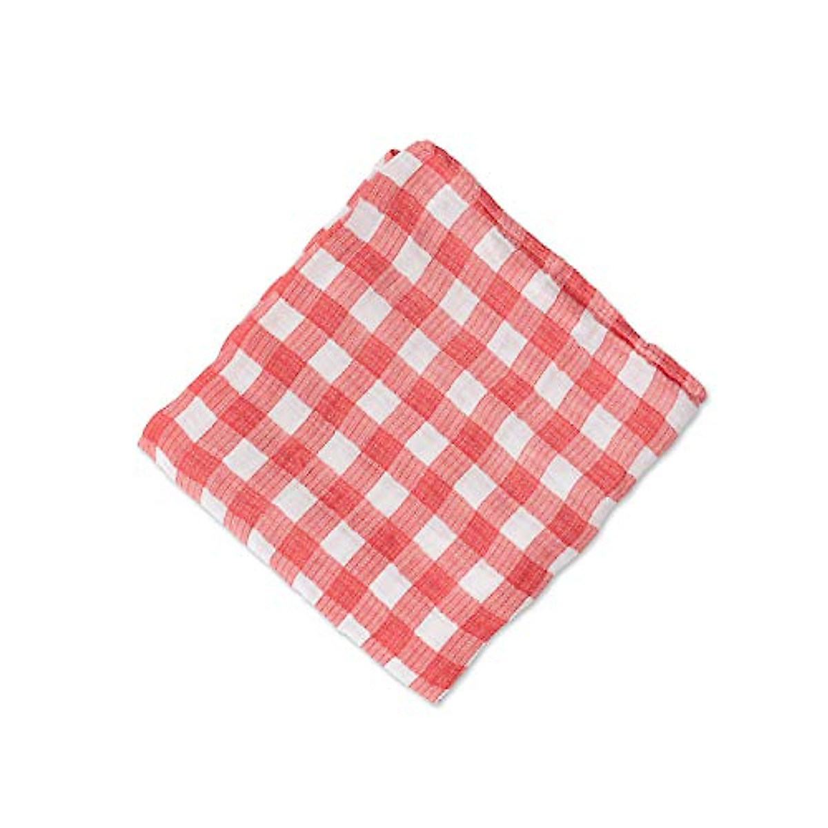 Red Rover Kids Cotton Muslin Swaddle - 47”x 47”- 100% Cotton – Machine Washable – Softer with Every Wash – Playful Designs -Soft, Breathable & Lightweight – Unisex (Picnic)