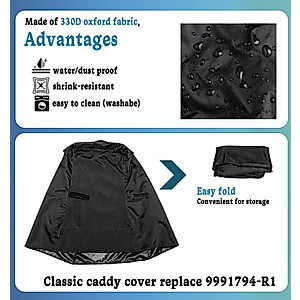 9991794-R1 Pool Cleaner Classic Caddy Cover, Fits for Dolphin Robotic Cleaner Caddy & Many Brands of Robotic Pool Vacuum Cleaners Caddy