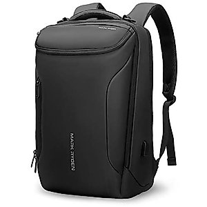 Muzee Business Backpack,Waterproof bag for Travel Flight Fits 17.3Inch Laptop With USB Charging Plug