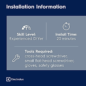 Electrolux 241682003 Water Dispenser Lever for Refrigerators, Black