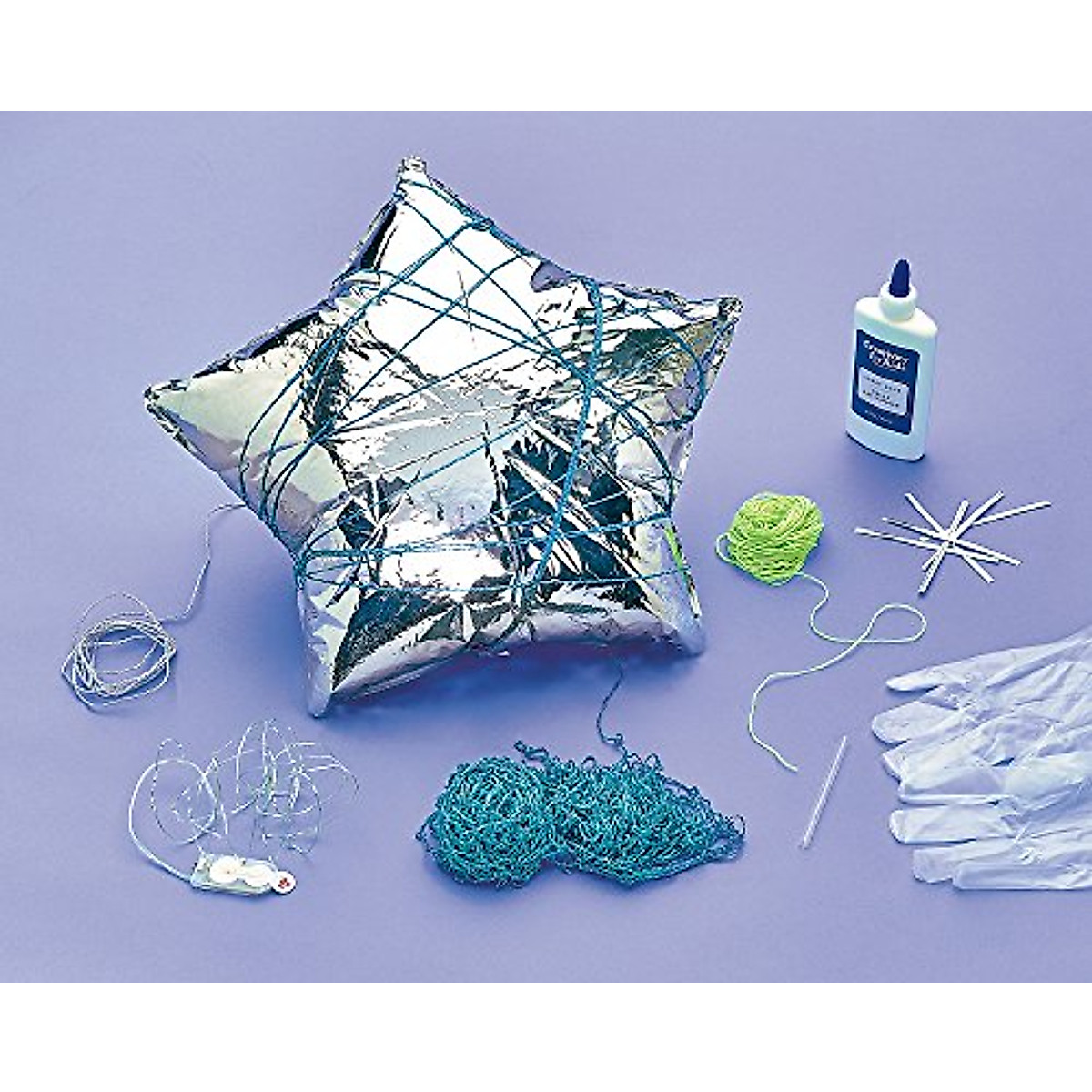 Creativity for Kids String Art Star Light Craft Kit - Create a DIY String Art Star Lantern - Projects for Kids