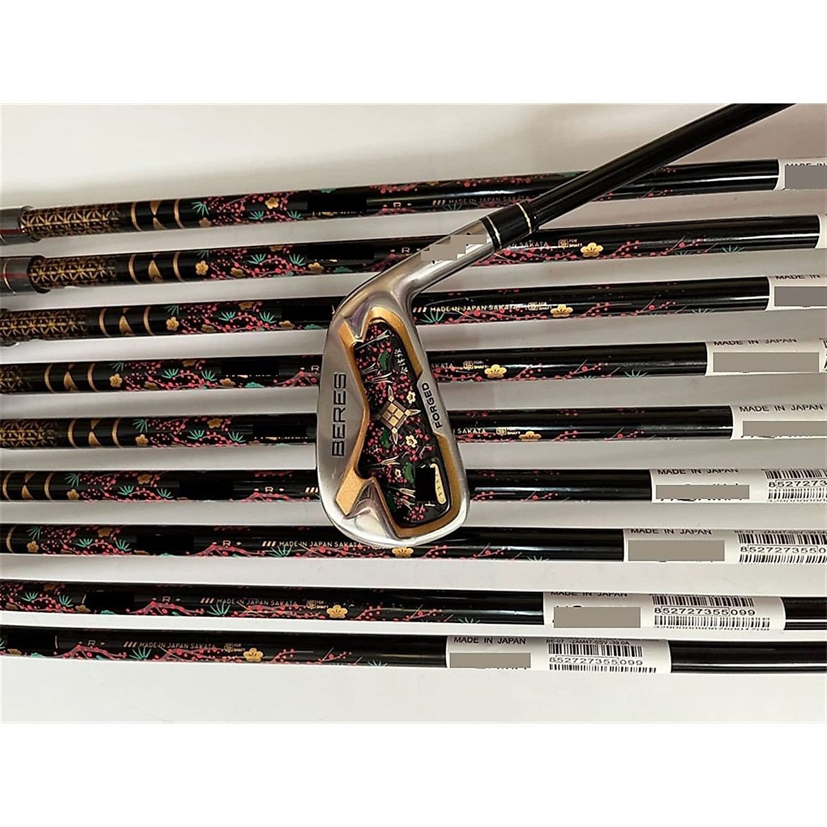 ENEMO Vicky G Golf Clubs 4 Star HONMA BERES S-08 Full Set Driver + Fairway Woods + Irons + Putter Graphite Shaft with Head Cover (Color : 10.5D 3W5W Irons S)
