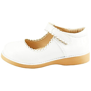 The Doll Maker Girl's Mary Jane - FBA173041B-13 White