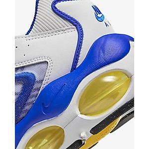Nike mens Air Max TW Shoes, (Dq3984-100) White/Blue, 11