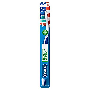 Oral-B Healthy Clean Toothbrush, Medium, Pack of 6
