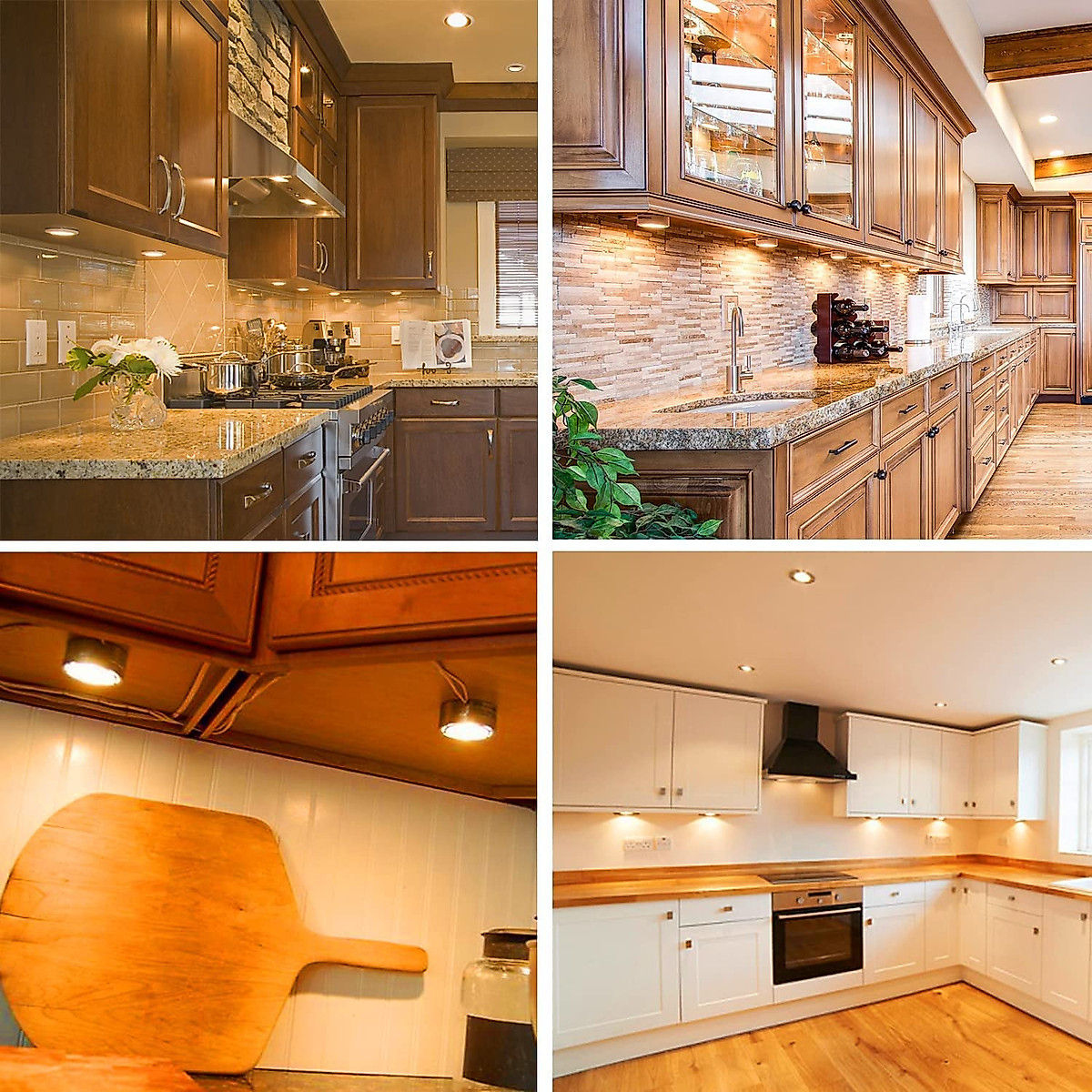 DUMILOO G8 LED Bulb Dimmable 3W Disc Puck Light Bulbs 20W-25W Halogen Bulb Equivalent, T4 JCD Type Bi-Pin Base, 120V Warm White 3000K for Under Counter Kitchen Lighting, Under Cabinet Light, 8 Pack