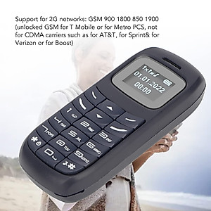 Senior Cell Phone, Easy to Use Unlocked Mobile Phone for Elderly Kids, Big Button, Dual SIM Card Dual Standby, GSM 2G WCDMA 2G Network, Loud Volume Music Player (Blue)