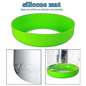 Glass Pitcher 102OZ, Goteble Glass Teapot, 3L Large Capacity Suitable for Large Family and Small Party