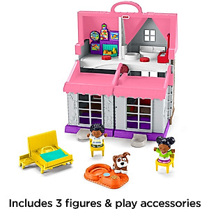 Fisher-Price Little People Big Helpers Home, Pink