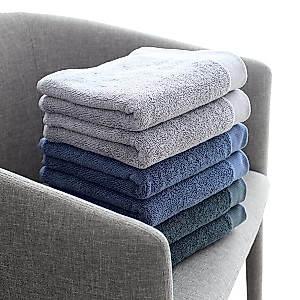 Clauman Premium Hotel Towel Oeko-Tex Certified 16x31 inch 170g*3Packs White