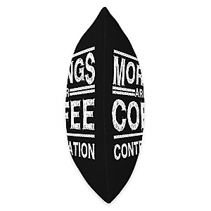 Coffee And Contemplation by Londonseite Mornings are for Coffee and Contemplation Throw Pillow, 18x18, Multicolor