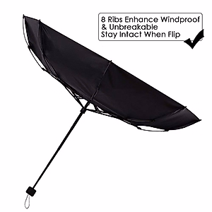 SY COMPACT Travel Compact Umbrella Mini Lightweight Umbrellas for Women