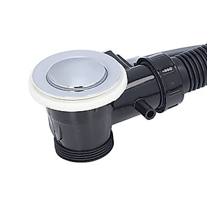 HOKZYHOUSE Bathtub Drains, Bathtub Overflow Drainer Conc ealed Flexible SPA Bathtub Overflow Drain Pipe for Kitchen, Bathroom