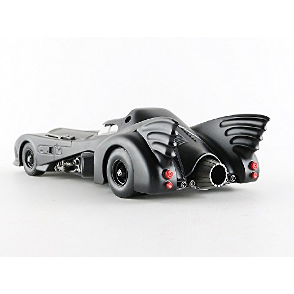 Dc Comic 1989 Batmobile With 2.75" Batman Metals Diecast Vehicle With Figure, Black