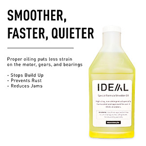 ideal. Special High-Cling Lubricating Shredder Oil (6 Count 1 Quart Bottle)