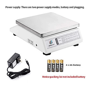 RESHY High Precision 10kg x 0.1g Lab Scale Digital Kitchen Scale Large Food Gram Scale Industrial Counting Scale Jewery Scientific Scale,for Laboratory,Cooking, Baking, Weight Loss,CE Certified