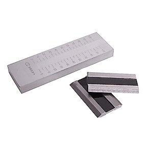 GLTL Fineness Gauge Grindometer Fineness of Grind ISO Standard one Channels 0-25/50/100/150um (0-50um)