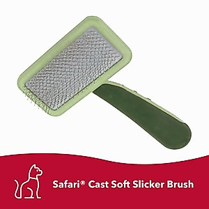 Coastal Pet Safari - Cat Soft Slicker Brush (6.5 x 3.5 Inches)