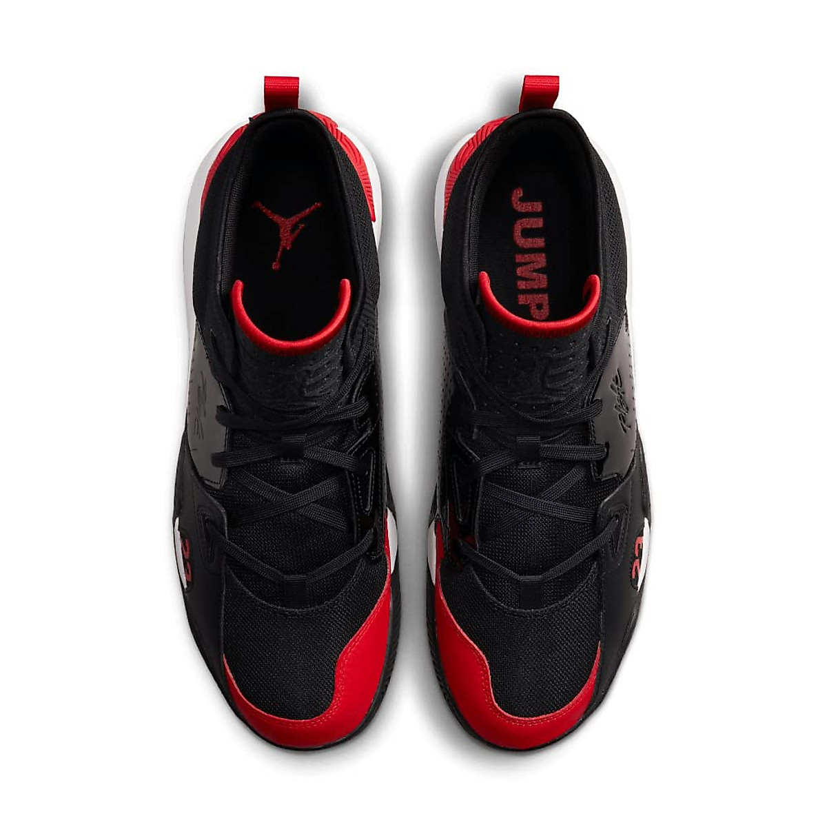 Nike Mens Jordan Stay Loyal 2 Running, BLACK/WHITE-UNIVERSITY RED, 9 UK (9.5 US)