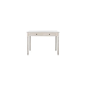 SAFAVIEH Home Collection O'Mara Black 2-Drawer Computer Table Office Desk DSK5711C, Taupe