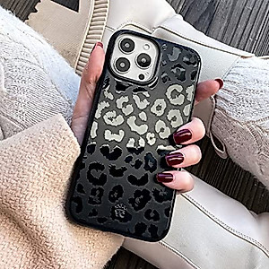 Velvet Caviar Designed for iPhone 14 PRO MAX Case for Woman Women [8ft Drop Tested] Compatible with MagSafe - Cute Girly Magnetic Protective Phone Cover (Black Leopard Cheetah)